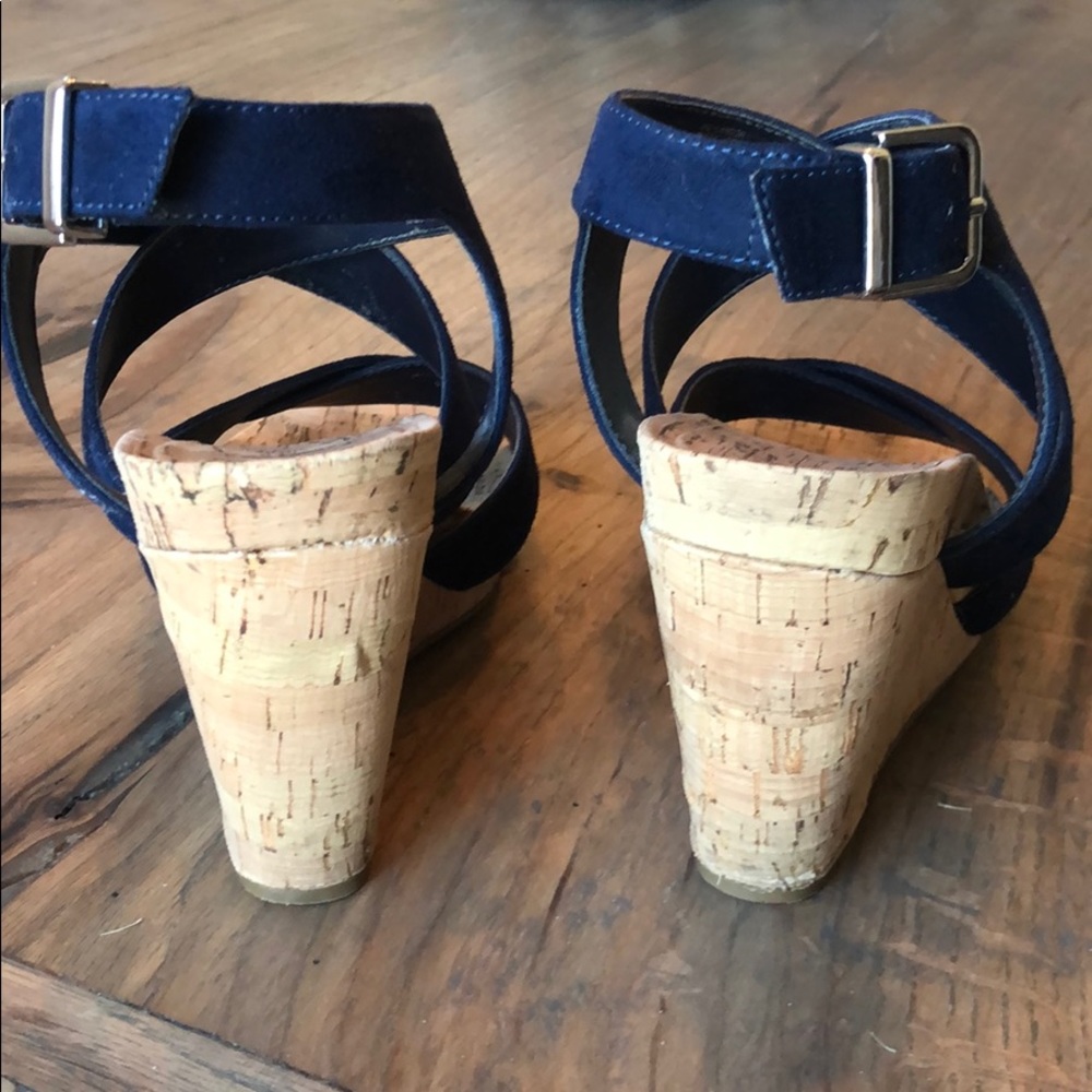 Blue Strappy Shoes - Gem